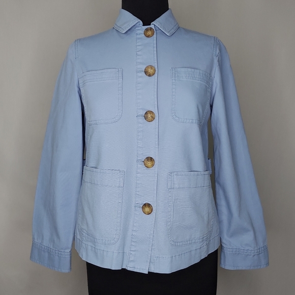 Talbots | Jackets & Coats | Talbots Jacket Button Collar Pocket Aline ...